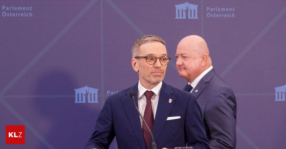 Koalitionsverhandlungen: Kickl und Stocker drücken aufs Tempo